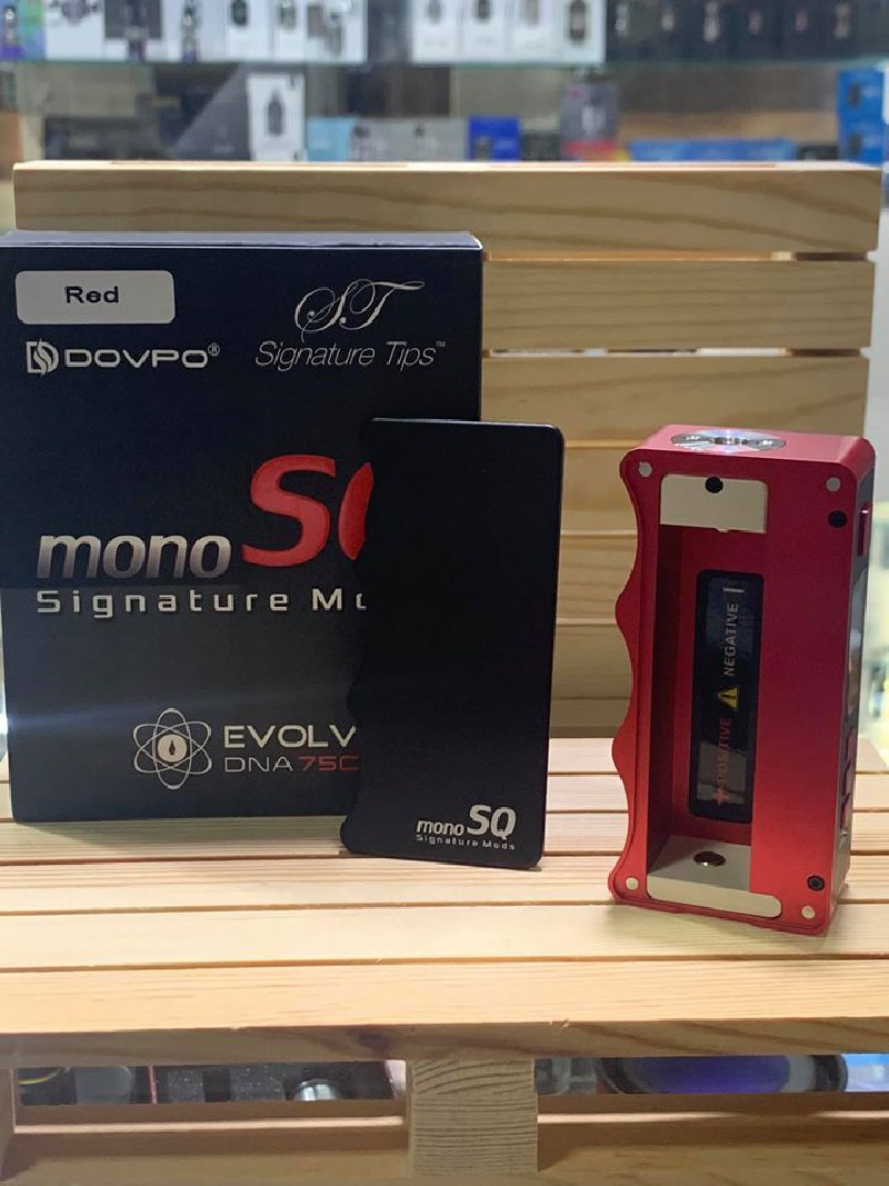 Box Mono SQ DNA75C – Dovpo X Signature Mods - Pallino Svapo